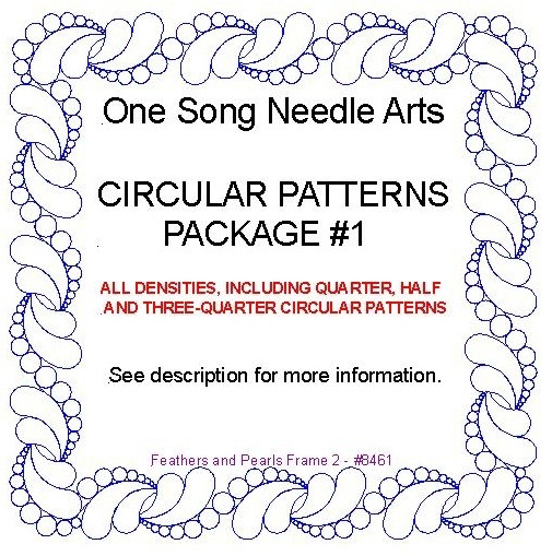 PATTERNS BY TYPE - Circular Ptns - Pkg #1 - All Densities - SALE!! - Page 1 - One Song Needle Arts